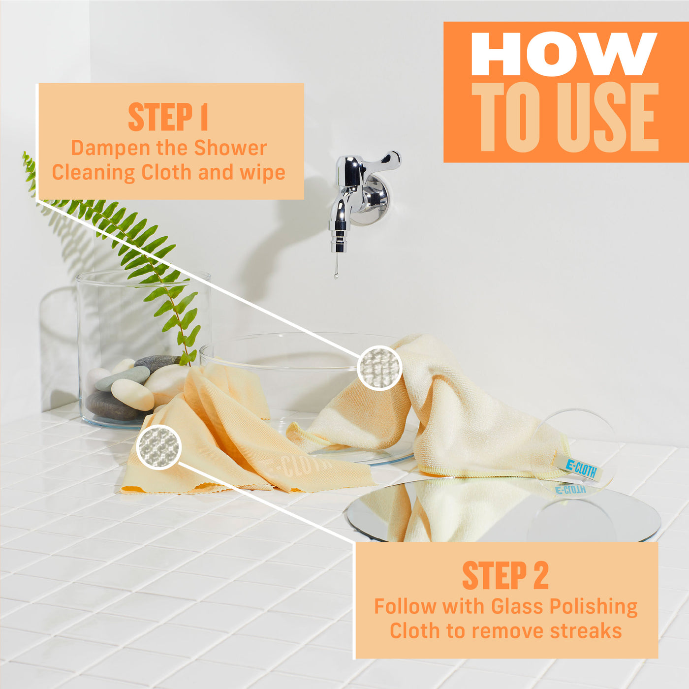 Shower Cleaning Kit – E-Cloth USA